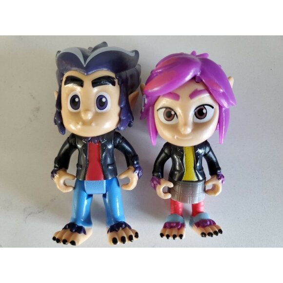 Just Play | Toys | Pj Masks Wolfie Kids Howler Rip Villain Lot 3 Figure ...